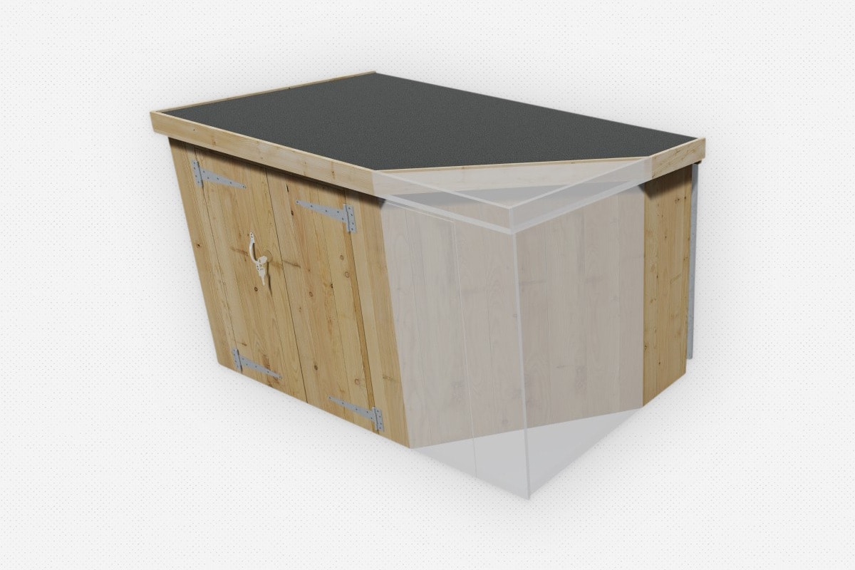 Bay Window Bike Shed | Add Ons | Brighton Bike Sheds